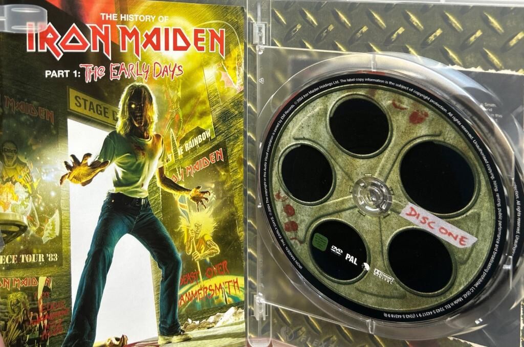DİKKAT DVD Iron Maiden – The History Of Iron Maiden Part 1: The Early ...