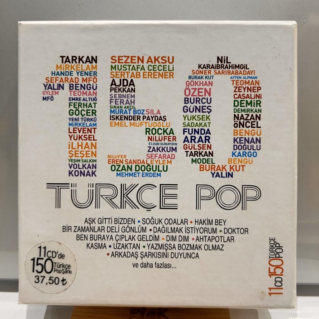 150 Türkçe Pop - 11 CD BOX SET