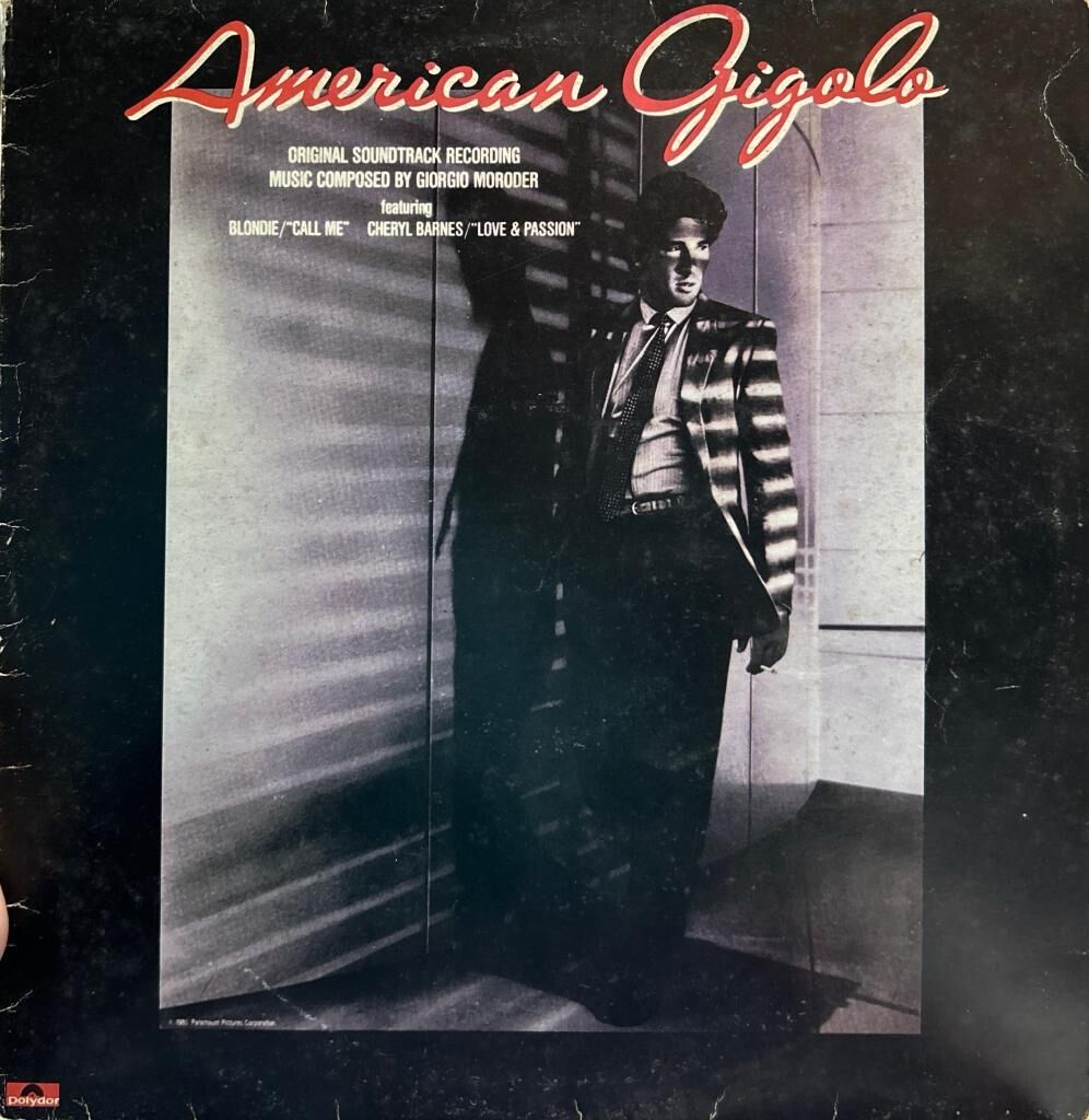 Giorgio Moroder – American Gigolo SOUNDTRACK 1980 BASKI LP